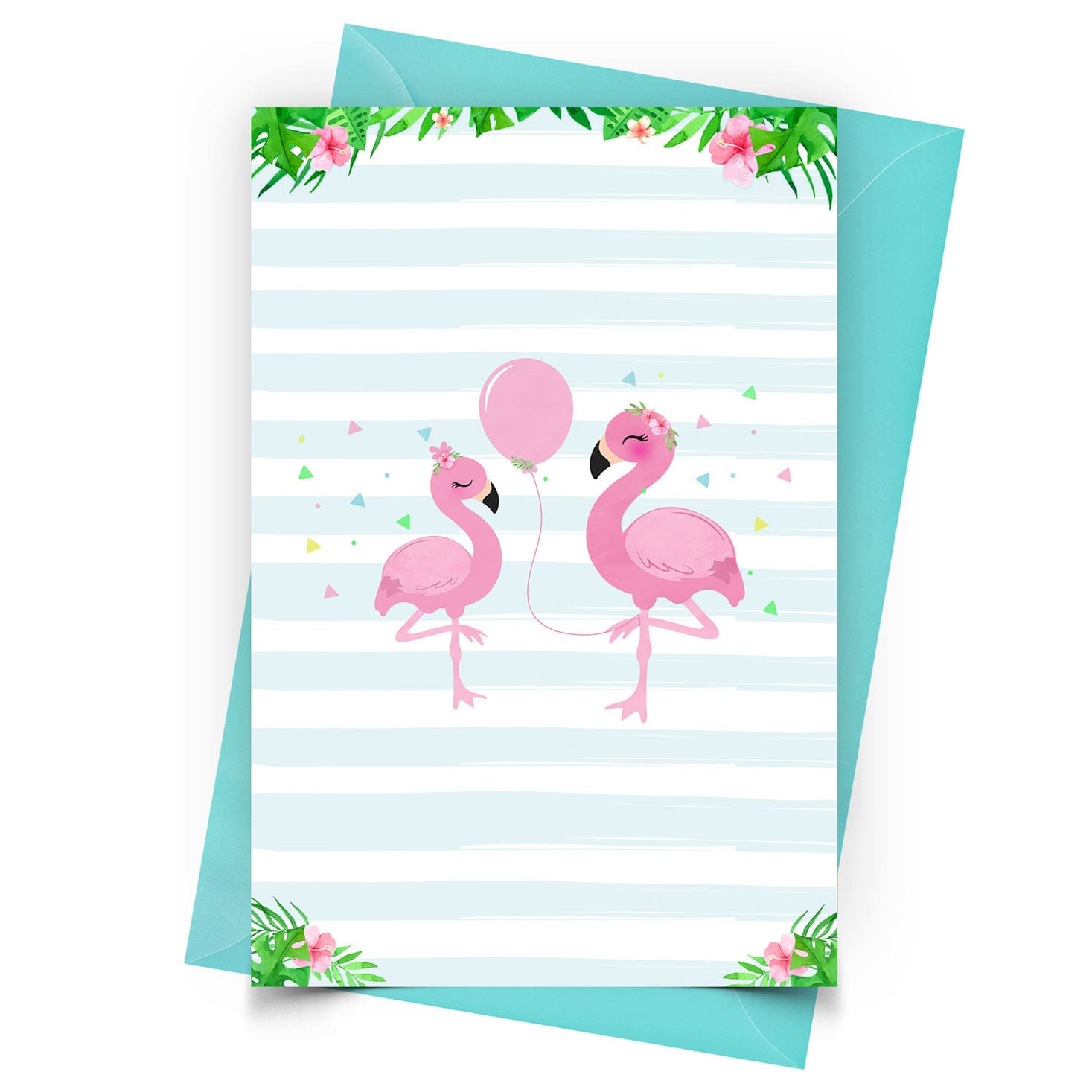  5 Flamingo Invitation Free Low cost Birthday Templates 