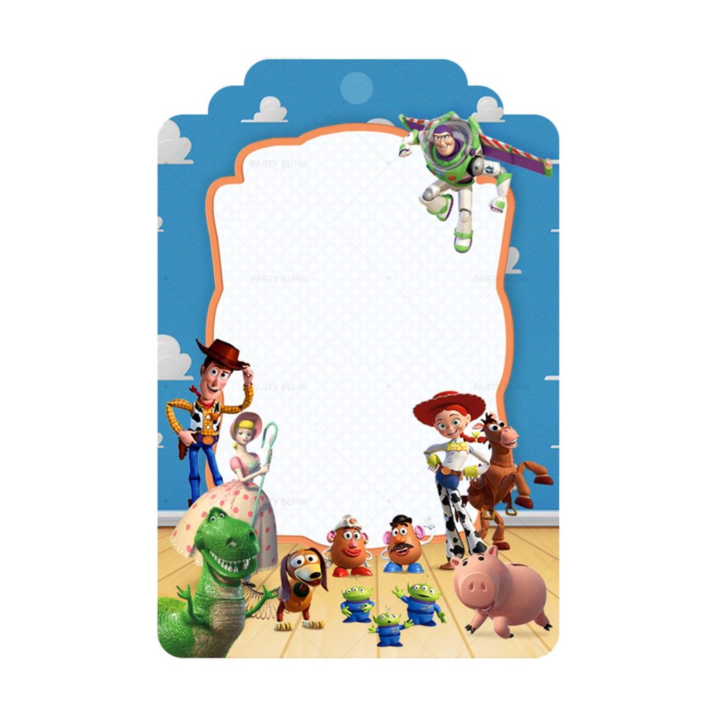  5 Toy Story Invitation Free Low cost Birthday Templates