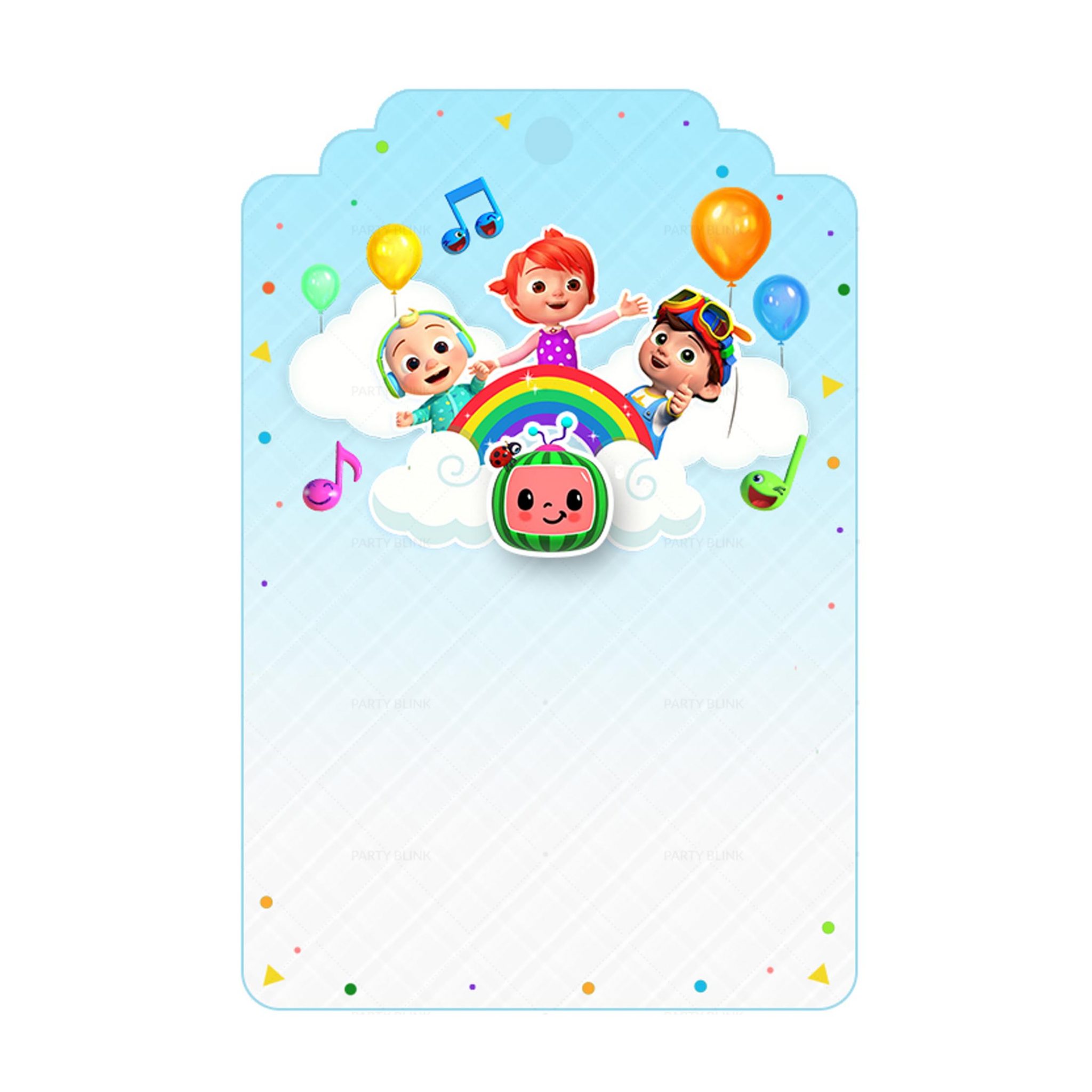 Cocomelon Invitation Template Free Editable Cocomelon Birthday 